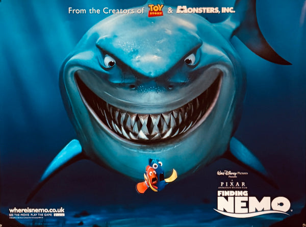 Original 2003 -Finding Nemo Teaser - UK Quad Poster – Poster Freaks