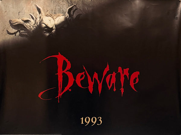 Original 1993 - Bram Stoker's Dracula - UK Quad Teaser Poster – Poster ...