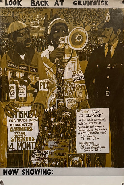 Original 1979 - Look Back At Grunwick - Documentary - One Sheet Poster ...