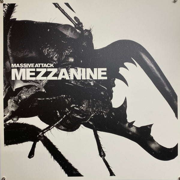 Original 2011 Massive Attack Mezzanine Lithograph print – Poster Freaks