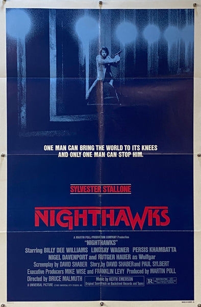 Original 1981 Nighthawks - US One Sheet Poster – Poster Freaks