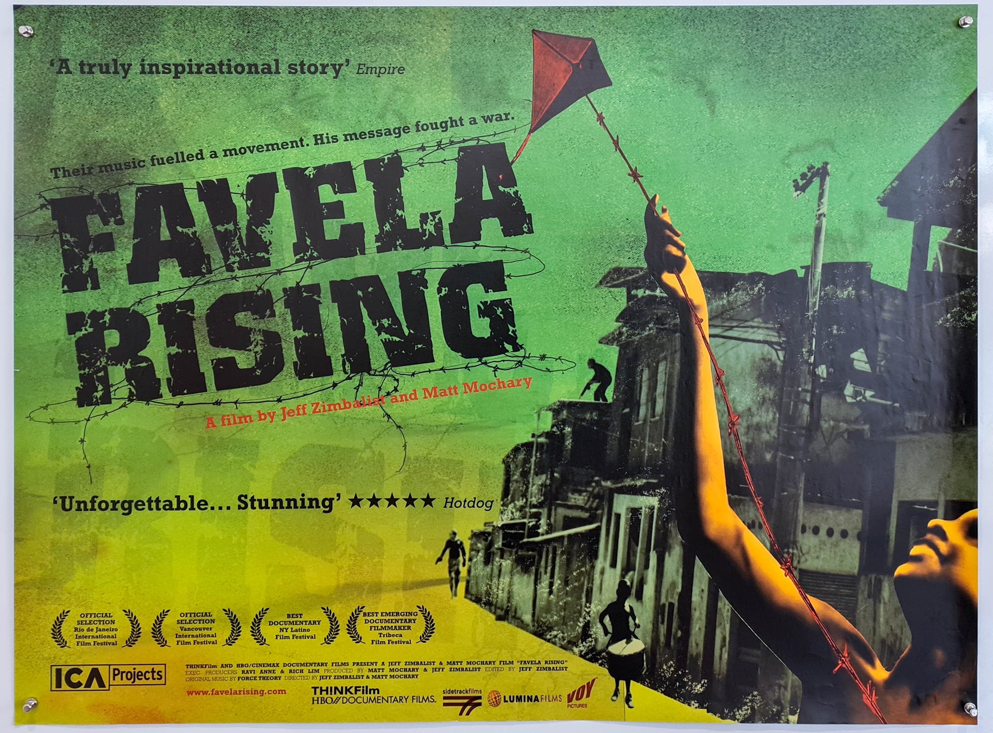 Favela Rising - 2005 - Original UK Quad – Poster Freaks