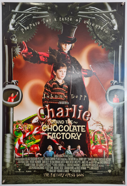 Charlie and the Chocolate Factory - 2005 - Original English One Sheet ...