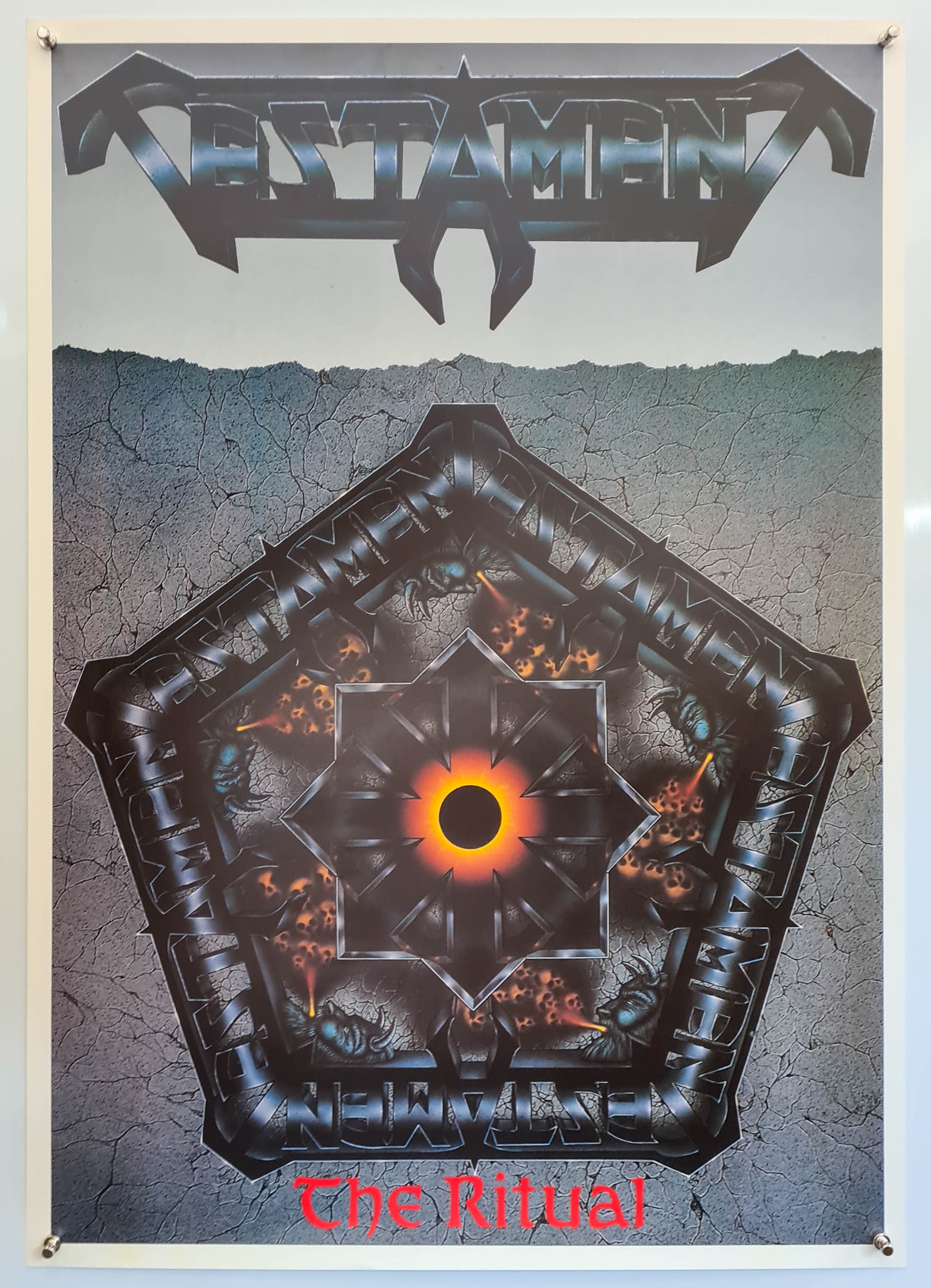 Testament - The Ritual - 1990s - Commercial Poster – Poster Freaks