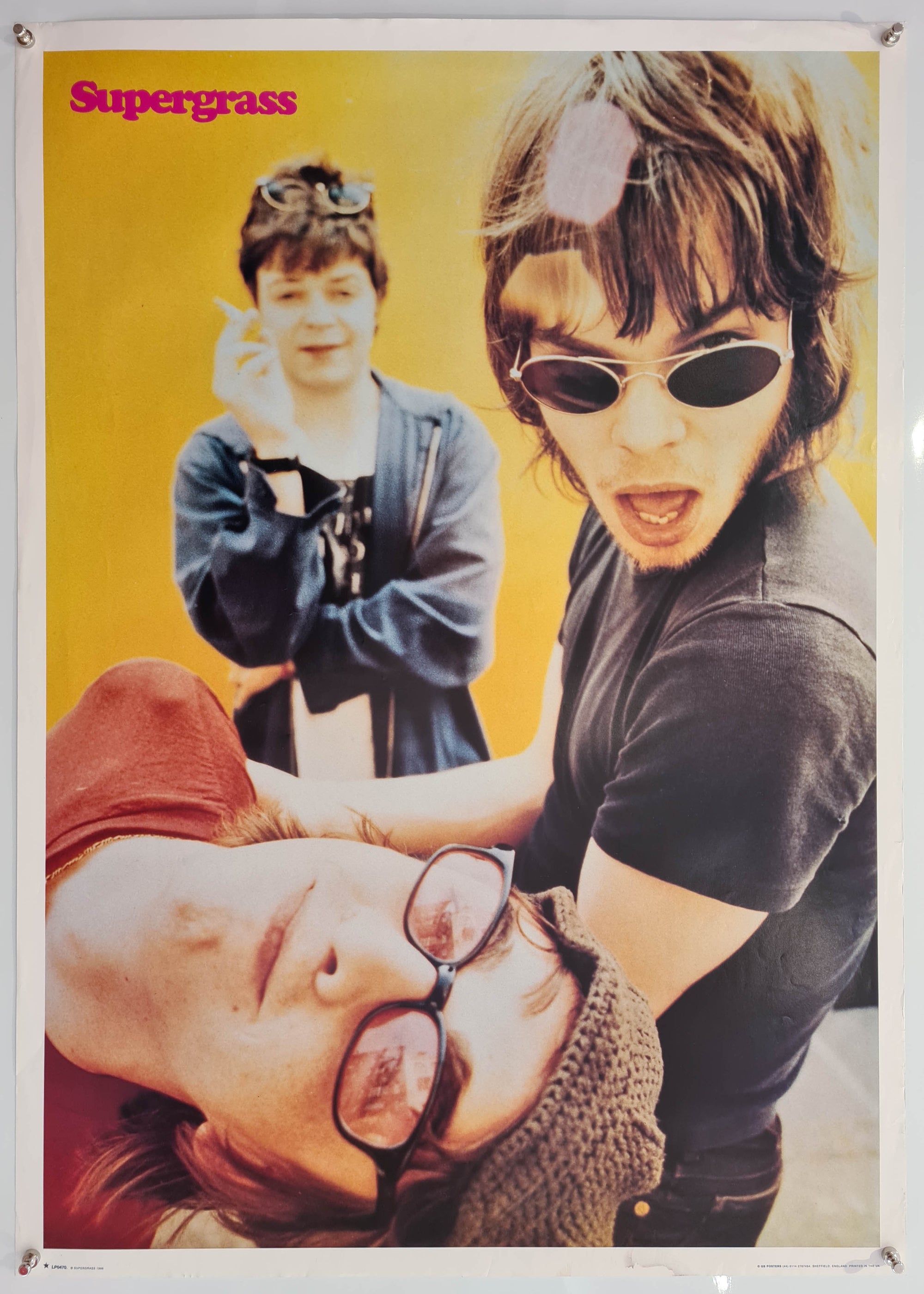 Supergrass - 1996 Commercial poster – Poster Freaks