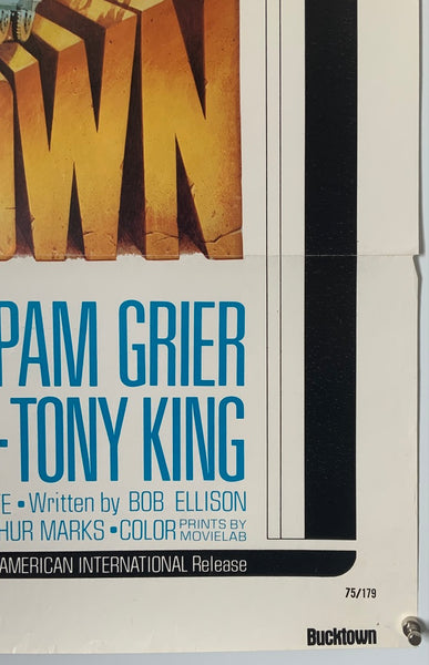 Bucktown - Original 1975 US One Sheet Poster – Poster Freaks