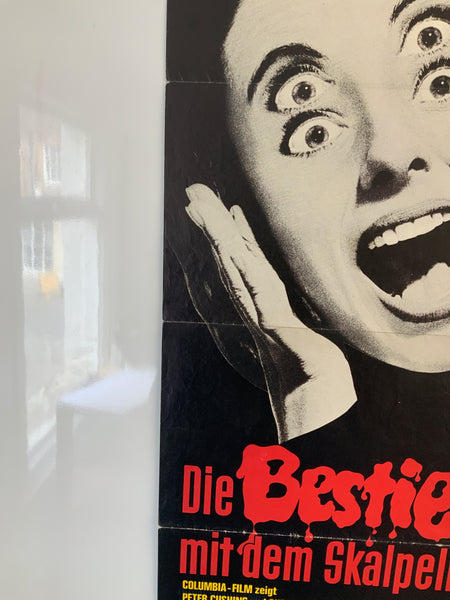 Corruption - Original 1968 German A1 Movie Poster – Poster Freaks