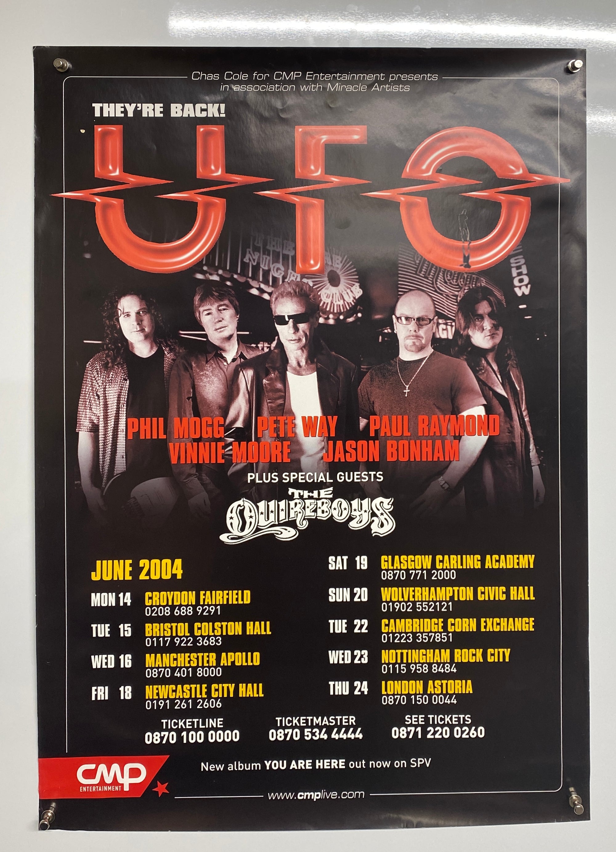 2004 UFO Tour Poster – Poster Freaks